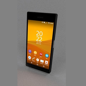 Phones - Free 3d model on creazilla.com