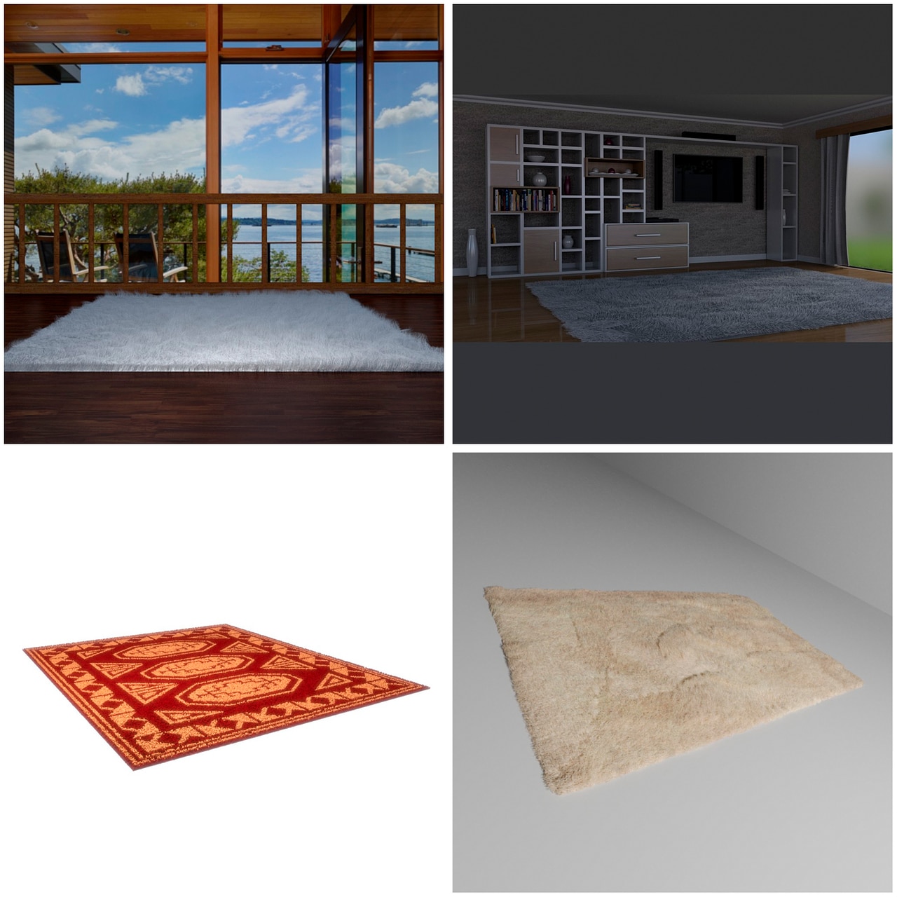 Rugs and Carpets - Free 3d model on creazilla.com
