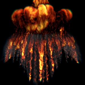 Set of Explosions - Free 3d model on creazilla.com
