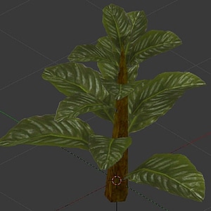 Set of Plants - Free 3d model on creazilla.com