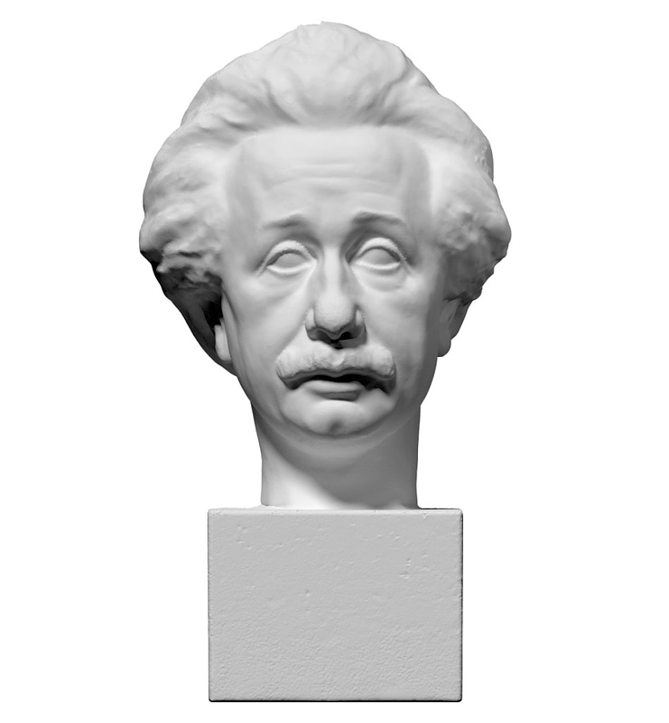 Einstein - Free 3d model on creazilla.com