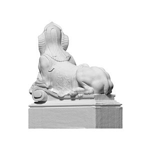 Female Sphinx - Free 3d model on creazilla.com