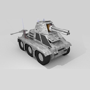 Set of Tanks - Free 3d model on creazilla.com