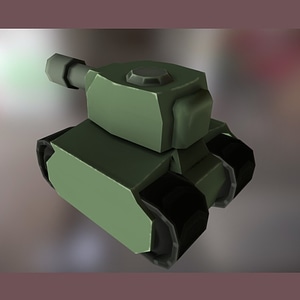 Set of Tanks - Free 3d model on creazilla.com