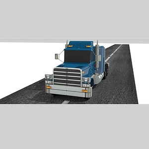 Set of Trucks - Free 3d model on creazilla.com