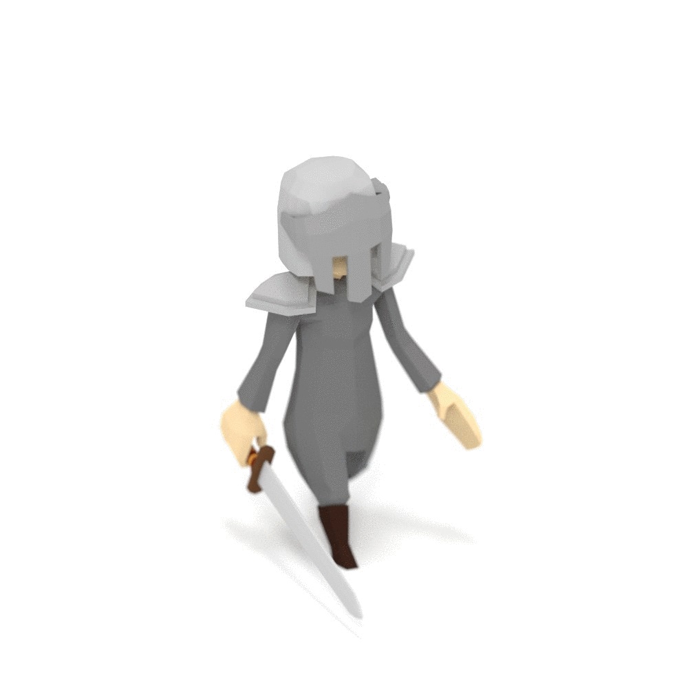 Knight 3d model