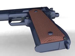 Colt 45 - Free 3d model on creazilla.com