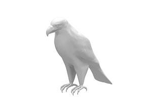 Bald Eagle - Free 3d model on creazilla.com