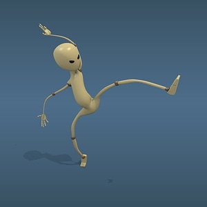 Wooden Puppets - Free 3d model on creazilla.com