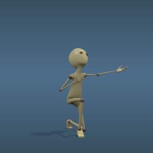 Wooden Puppets - Free 3d model on creazilla.com