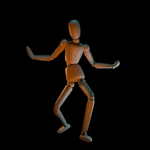 Wooden Puppets - Free 3d model on creazilla.com