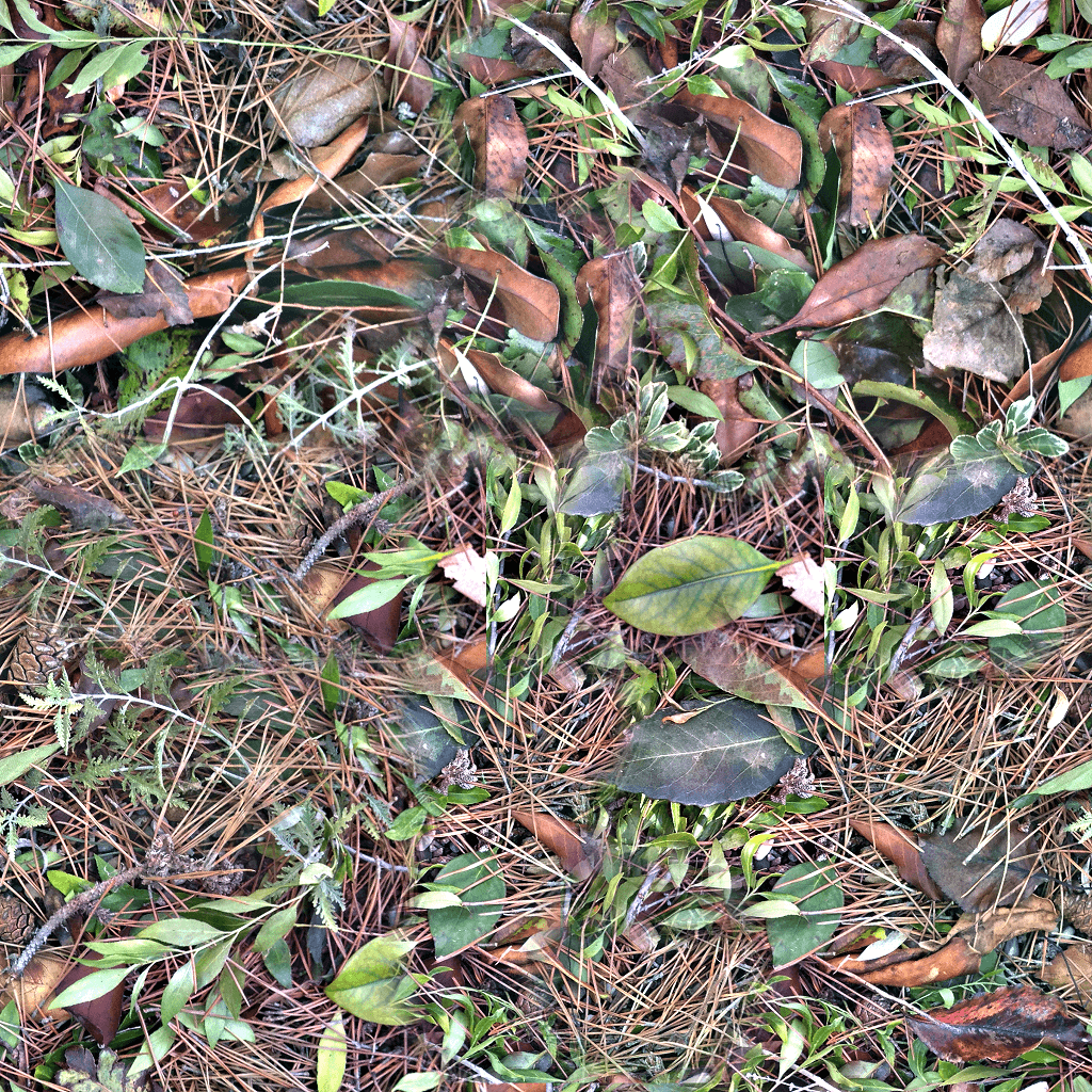 Leaves Twigs Texture - Free 3d model on creazilla.com