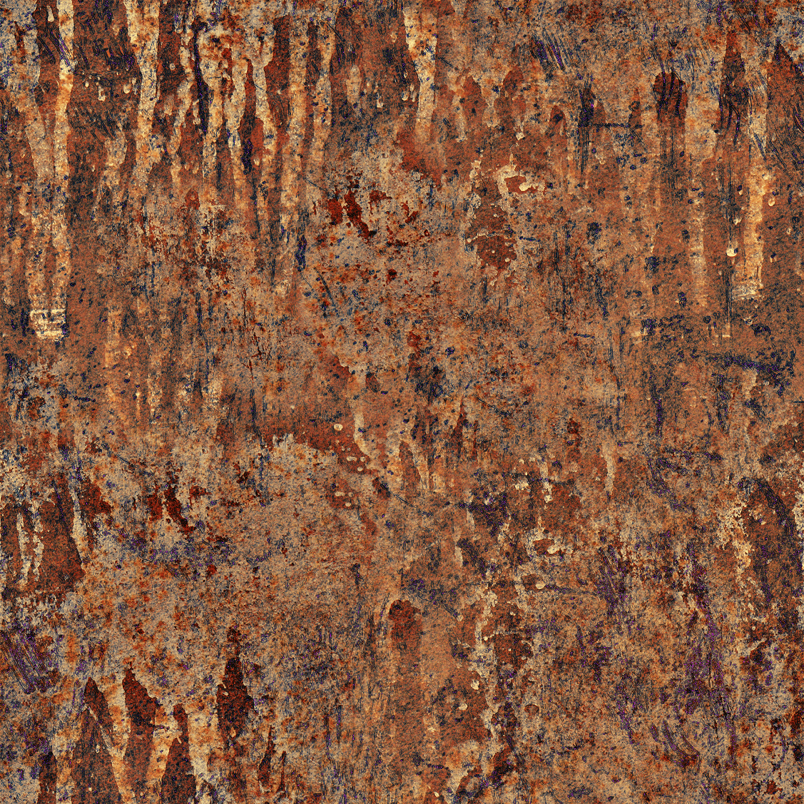 Rusted Metal Texture 3d model