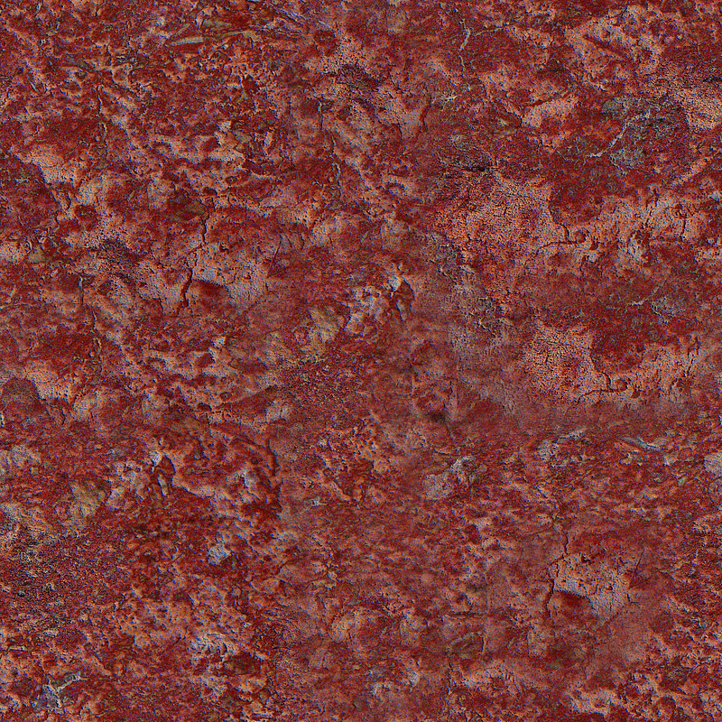 Rusted Metal Texture - Free 3d model on creazilla.com