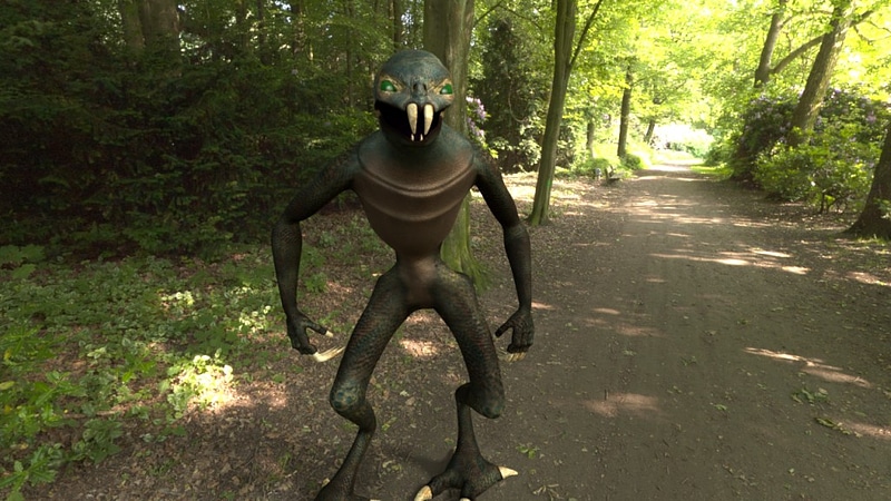 Alien Creature - Free 3d model on creazilla.com