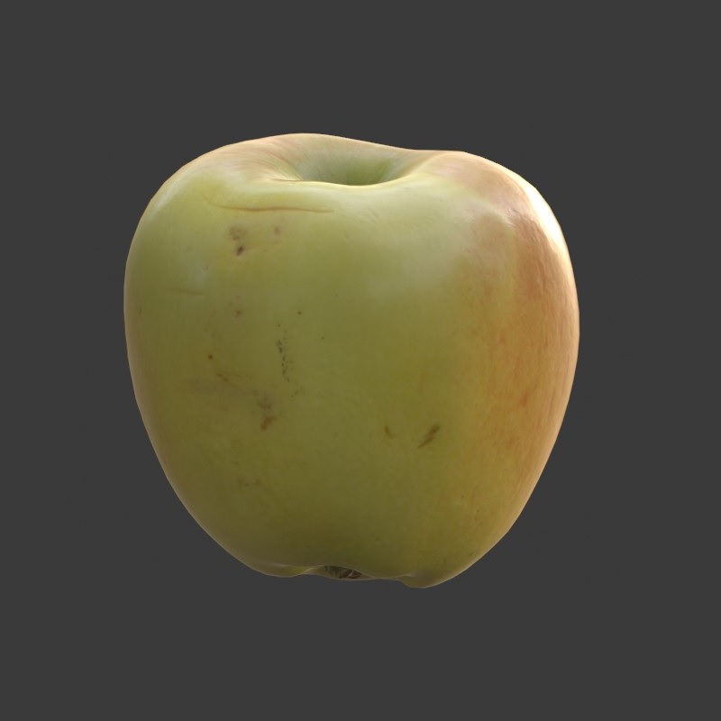 Apple - Free 3d model on creazilla.com