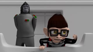 Space Monkey - Free 3d model on creazilla.com