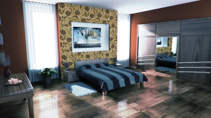 Bedroom - Free 3d model on creazilla.com