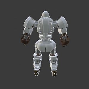 Boxer Bot - Free 3d model on creazilla.com