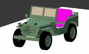 Jeep - Free 3d model on creazilla.com