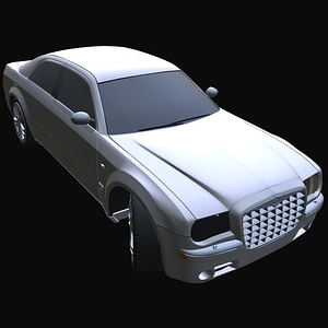 Chrysler 300c - Free 3d model on creazilla.com