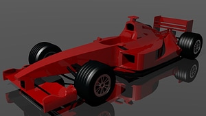 Formula 1 - Free 3d model on creazilla.com