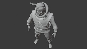 Desert Demon - Free 3d model on creazilla.com