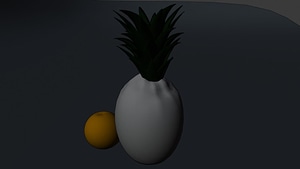 Pineapple - Free 3d model on creazilla.com