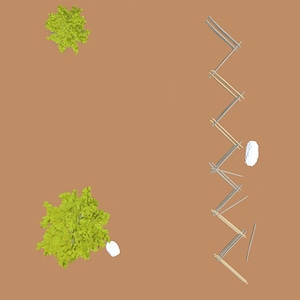 Field Scene - Free 3d model on creazilla.com