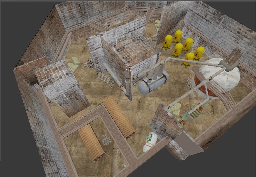 Game map Factory - Free 3d model on creazilla.com