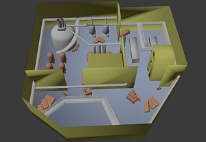 Game map Factory - Free 3d model on creazilla.com