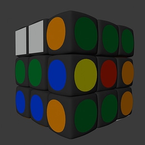 Rubix Cube - Free 3d model on creazilla.com