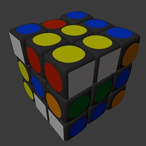 Rubix Cube - Free 3d model on creazilla.com