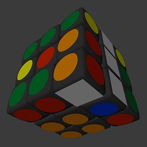 Rubix Cube - Free 3d model on creazilla.com