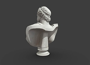 George Washington Bust 3d model