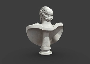 George Washington Bust 3d model