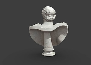 George Washington Bust 3d model