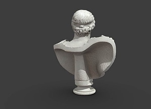 George Washington Bust 3d model