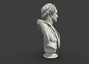 George Washington Bust 3d model