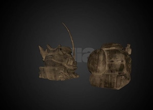 Ebisu and Daikoku - Free 3d model on creazilla.com