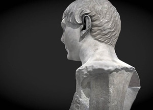 Bust of Trajan - Free 3d model on creazilla.com
