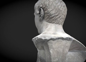 Bust of Trajan - Free 3d model on creazilla.com