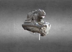 Rabbit grotesque - Free 3d model on creazilla.com