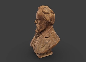 Rutherford Birchard Hayes - Free 3d model on creazilla.com