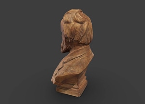 Rutherford Birchard Hayes - Free 3d model on creazilla.com