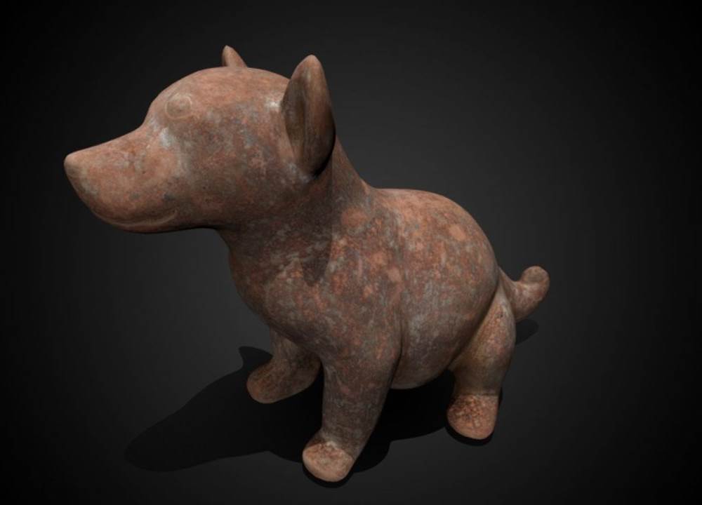 Colima Dog - Free 3d model on creazilla.com