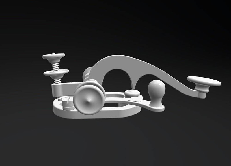Telegraph Key - Free 3d model on creazilla.com