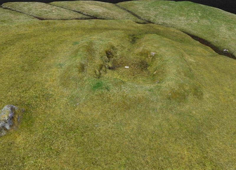 Bønhústoft ruins on Faroe Islands - Free 3d model on creazilla.com