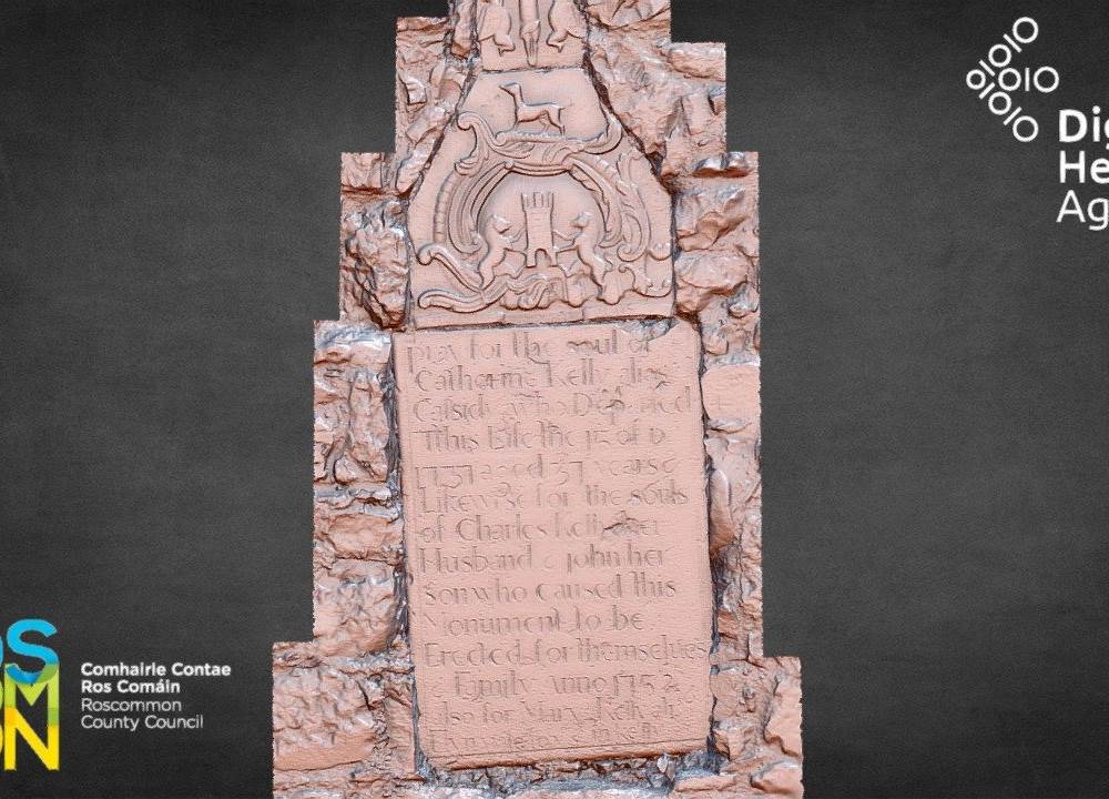 Tulsk Crucifixion Plaque - Free 3d model on creazilla.com