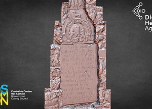 Tulsk Crucifixion Plaque - Free 3d model on creazilla.com